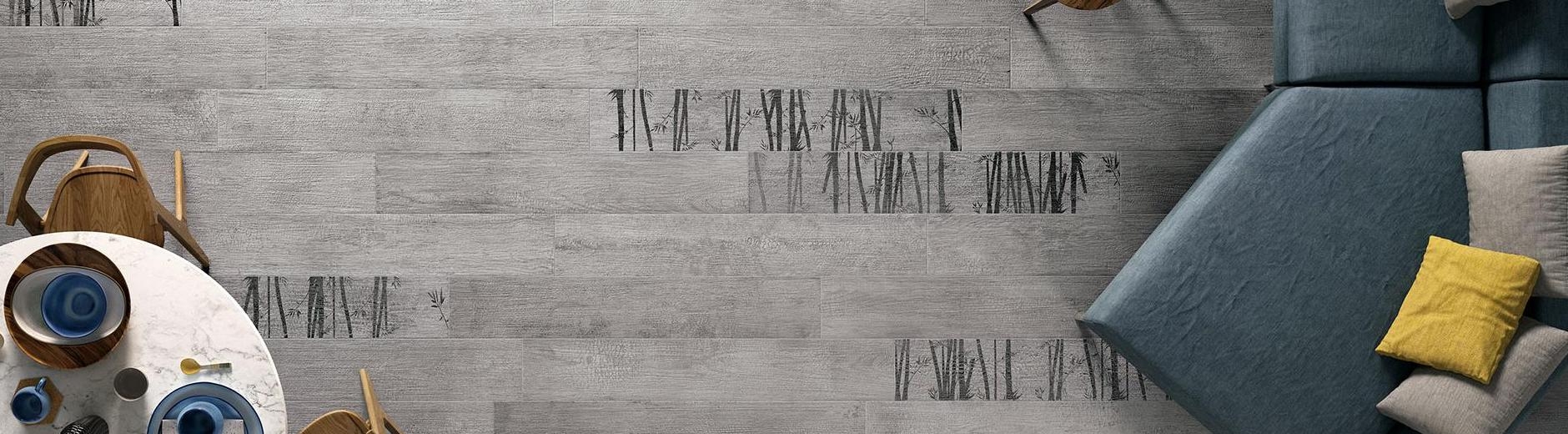 Inferno Decorative Wood Effect Porcelain Tiles