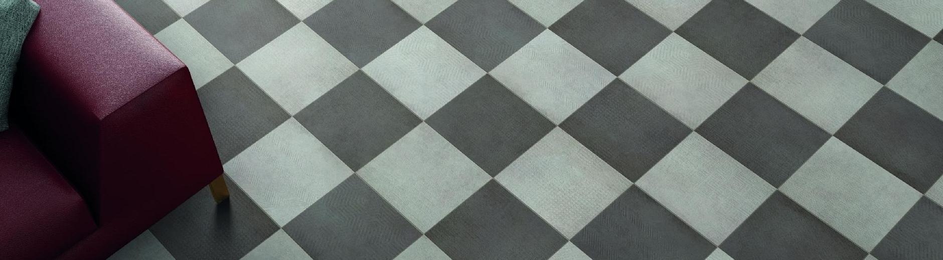 Groove Vintage Style Porcelain Tiles