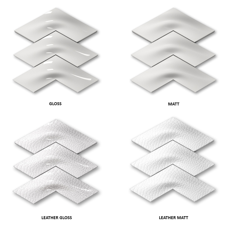 Arrow 3D ceramic tiles